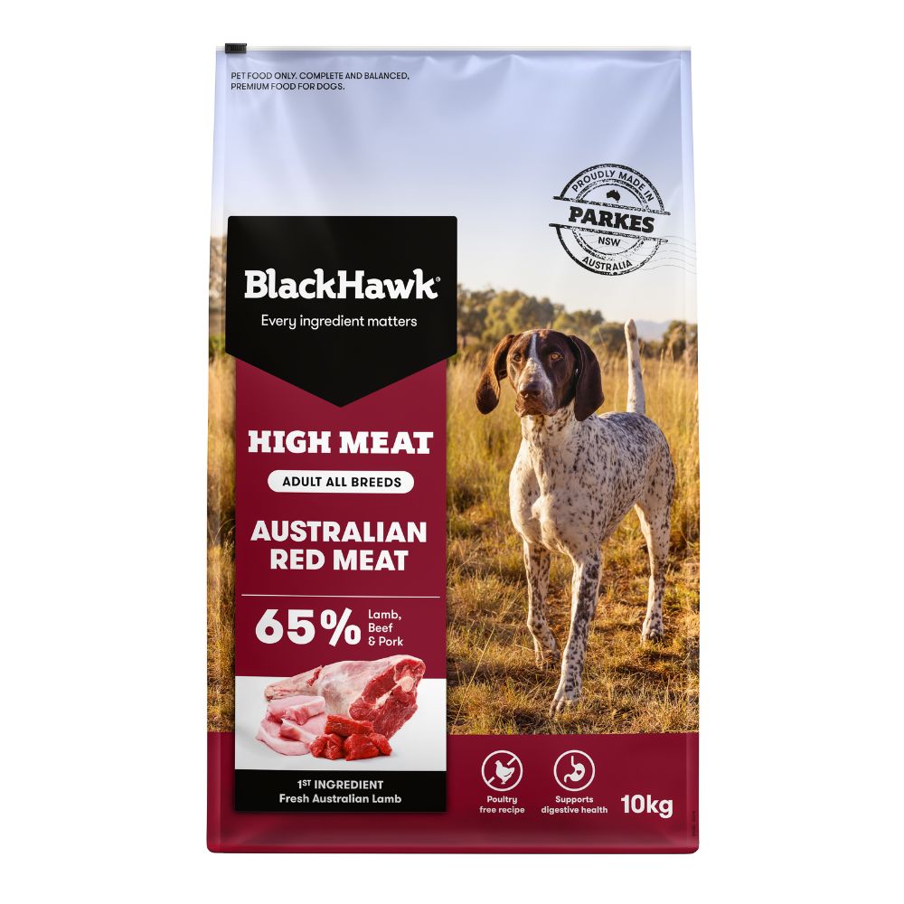 Black Hawk Dog Food High Meat Red Meat