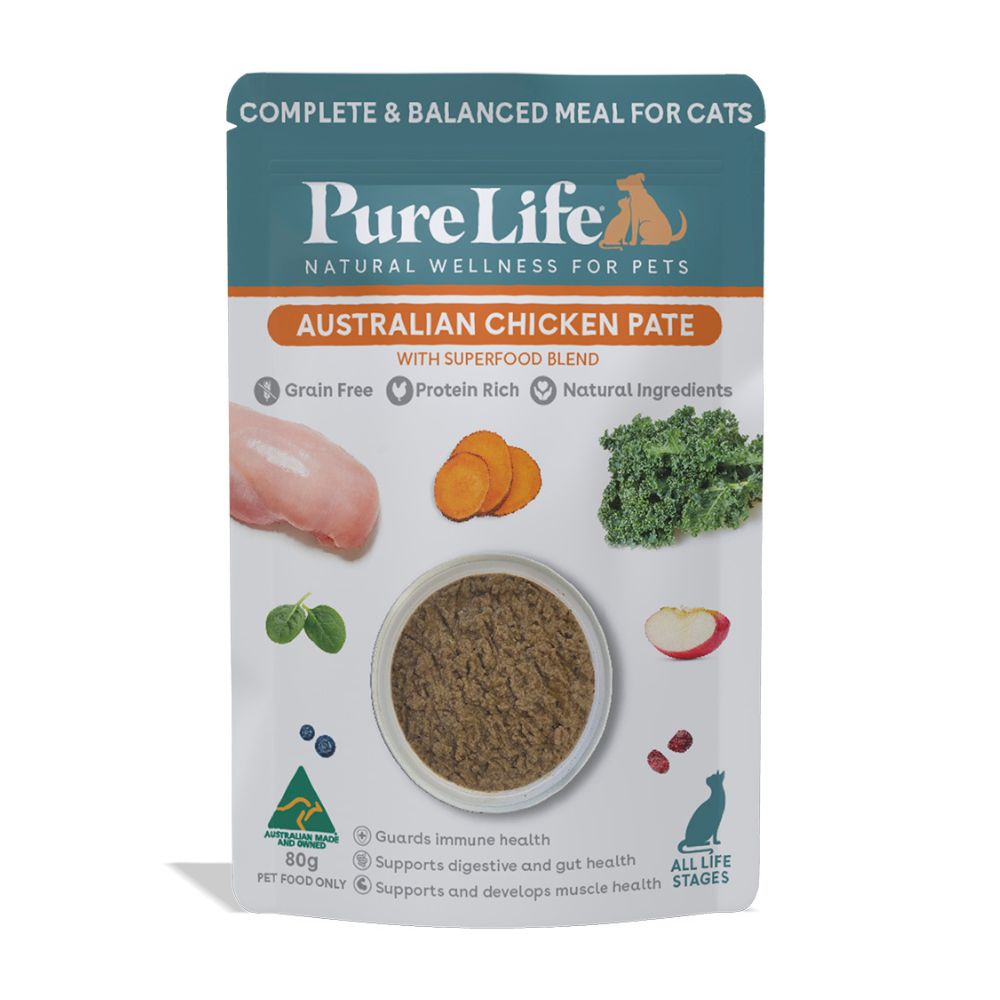PureLife Australian Pate Variety Pack Wet Cat Food
